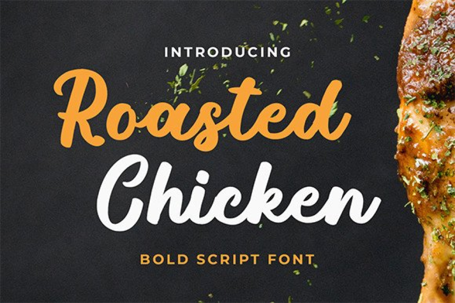 Roasted Chicken Font · 1001 Fonts