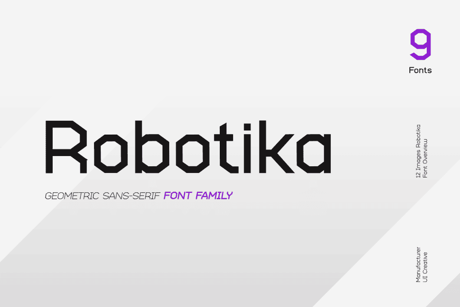 Robotika Font Family · 1001 Fonts