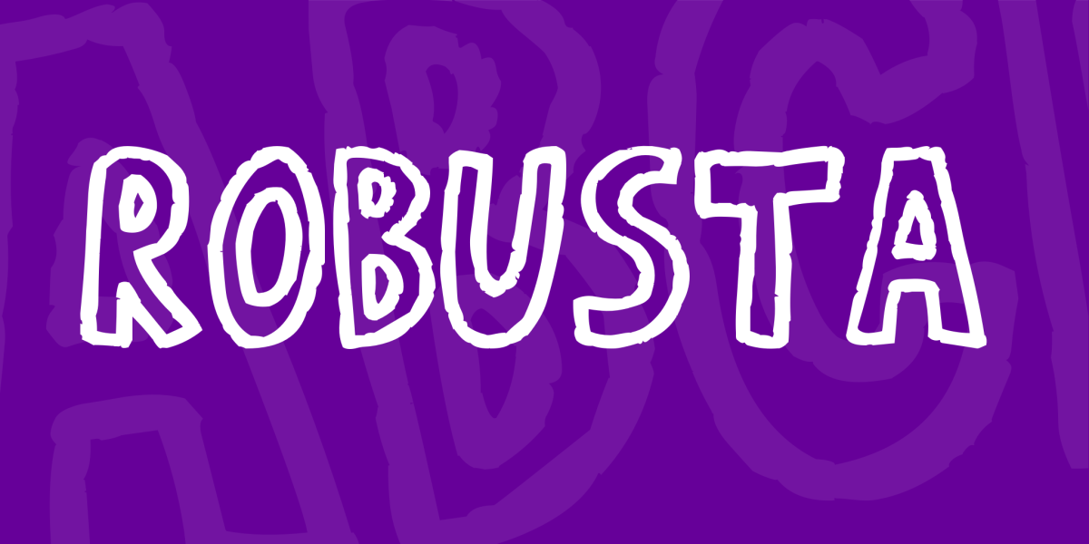 RobustA Font · 1001 Fonts