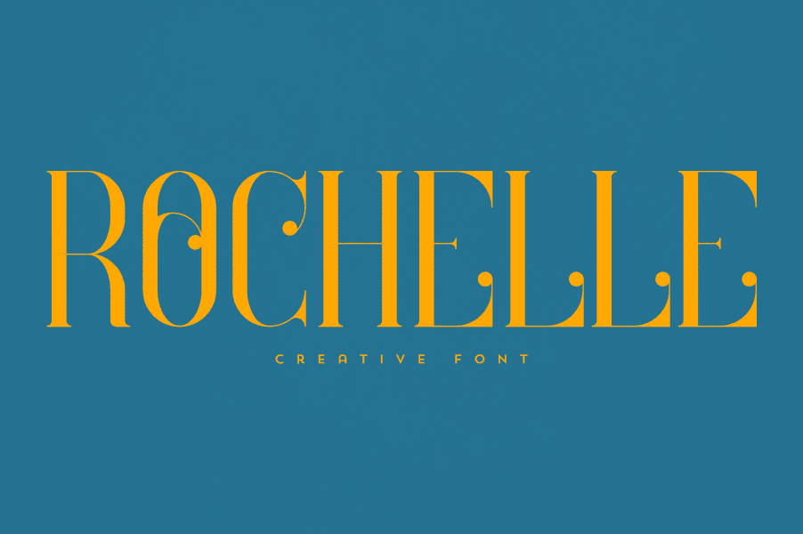 Rochelle Font · 1001 Fonts