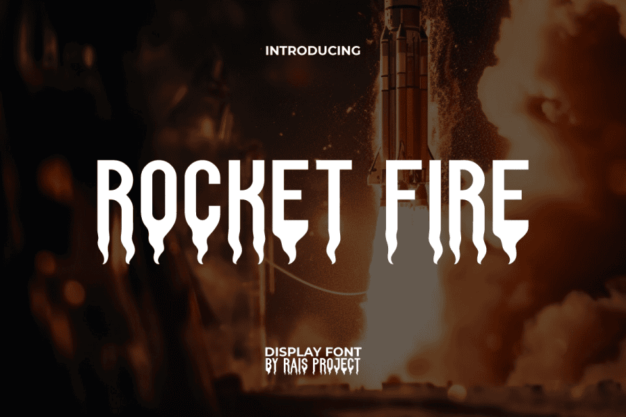 Rocket Fire Demo Font · 1001 Fonts