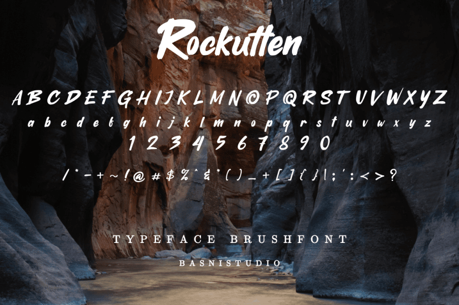 Rockutten Font · 1001 Fonts