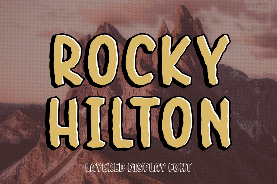 Rocky Hilton Font Family · 1001 Fonts