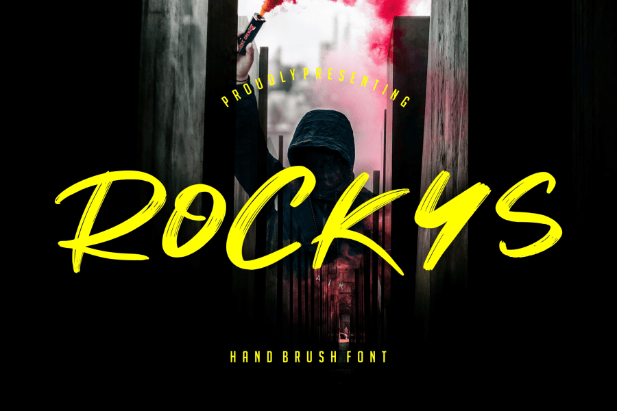 Rockys Font · 1001 Fonts