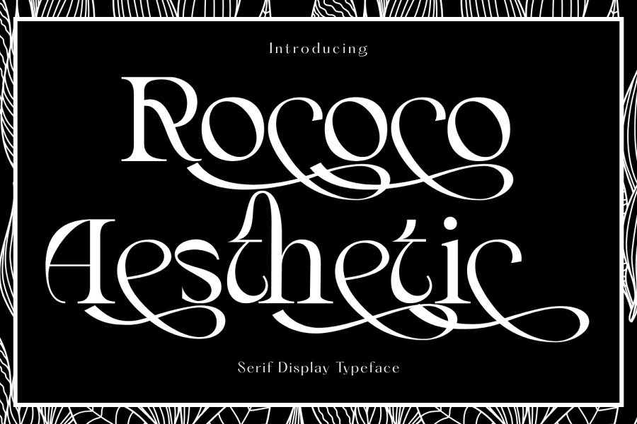 Rococo Aesthetic Demo Font · 1001 Fonts