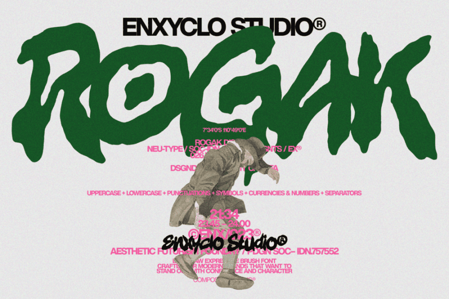 ROGAK Font · 1001 Fonts