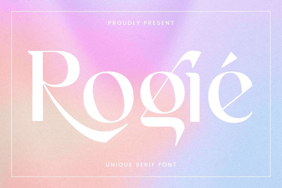 Rogie Font · 1001 Fonts