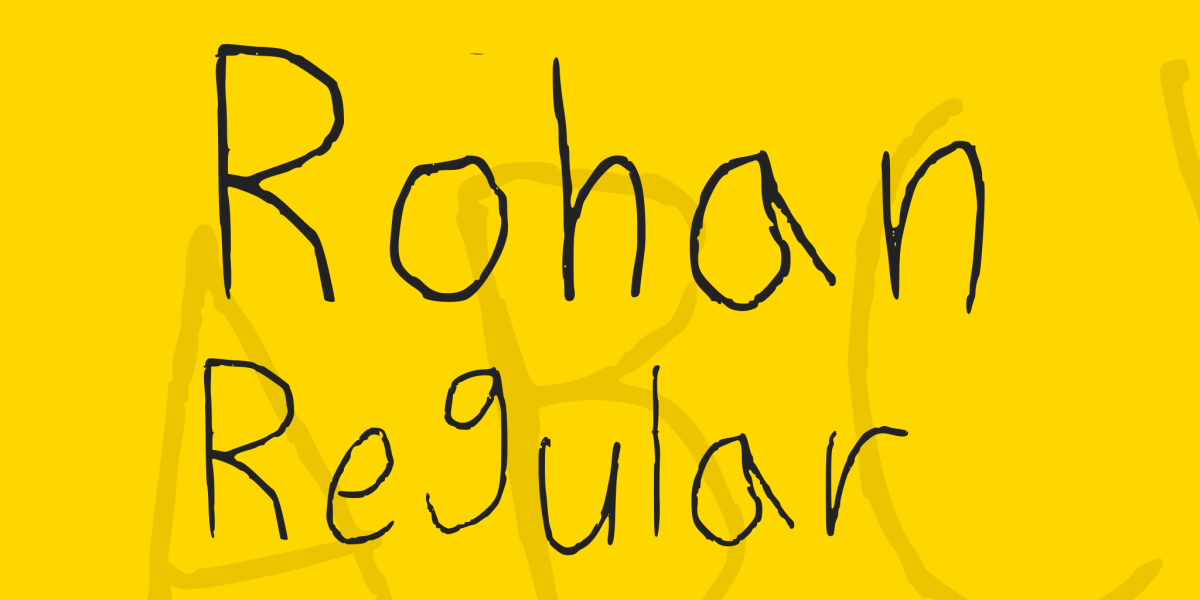 Rohan Font · 1001 Fonts