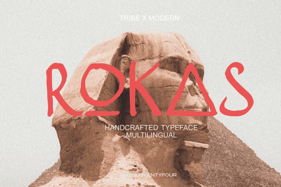 Rokas Font · 1001 Fonts