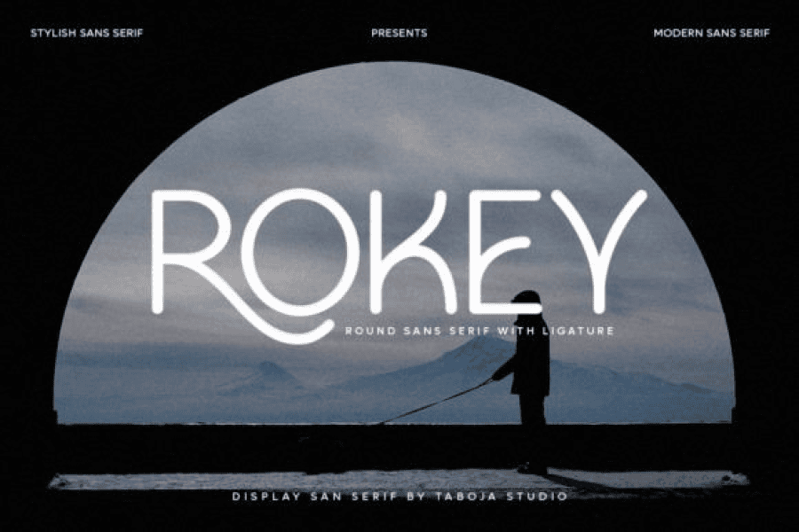 Rokey Font · 1001 Fonts