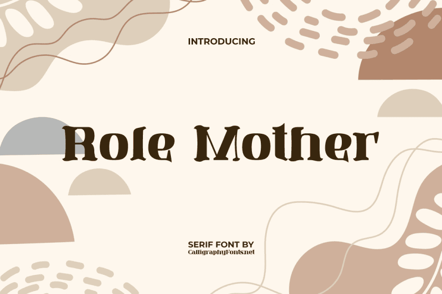 RoleMother Demo Font · 1001 Fonts