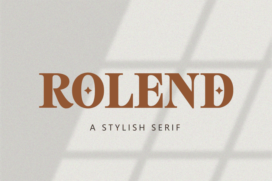 Rolend Font · 1001 Fonts