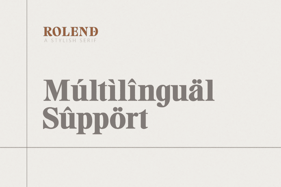 Rolend Font · 1001 Fonts