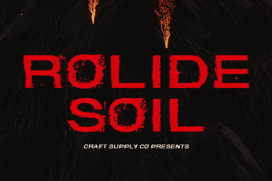 Rolide Soil Demo Font · 1001 Fonts