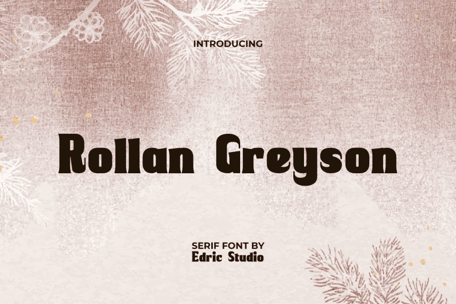 Rollan Greyson Demo Font · 1001 Fonts