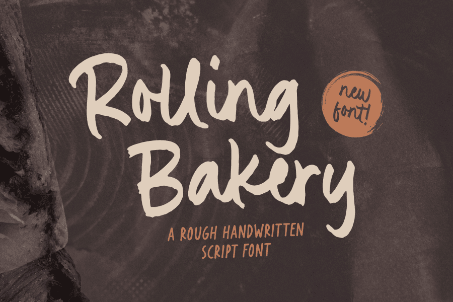 Rolling Bakery Font · 1001 Fonts