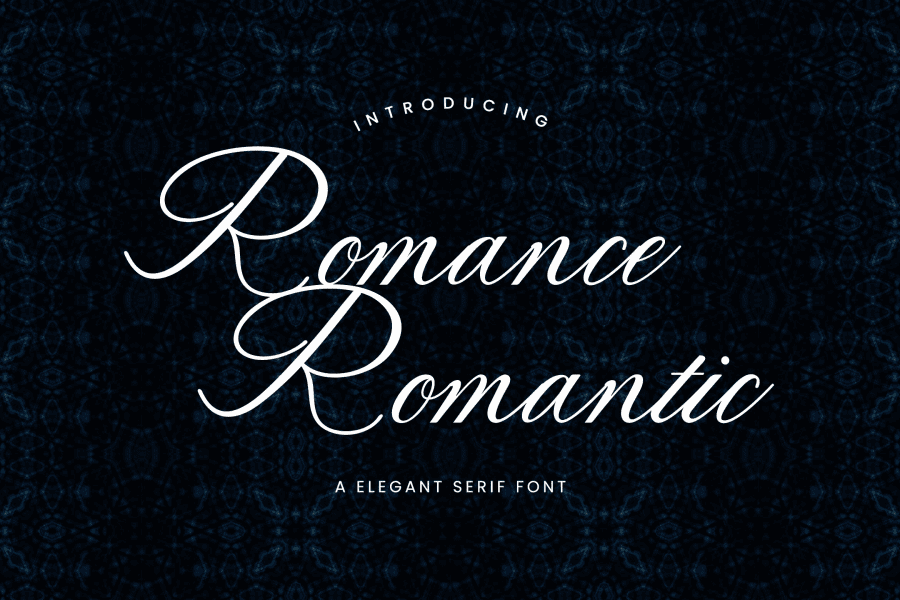 RomanceRomantic Font · 1001 Fonts