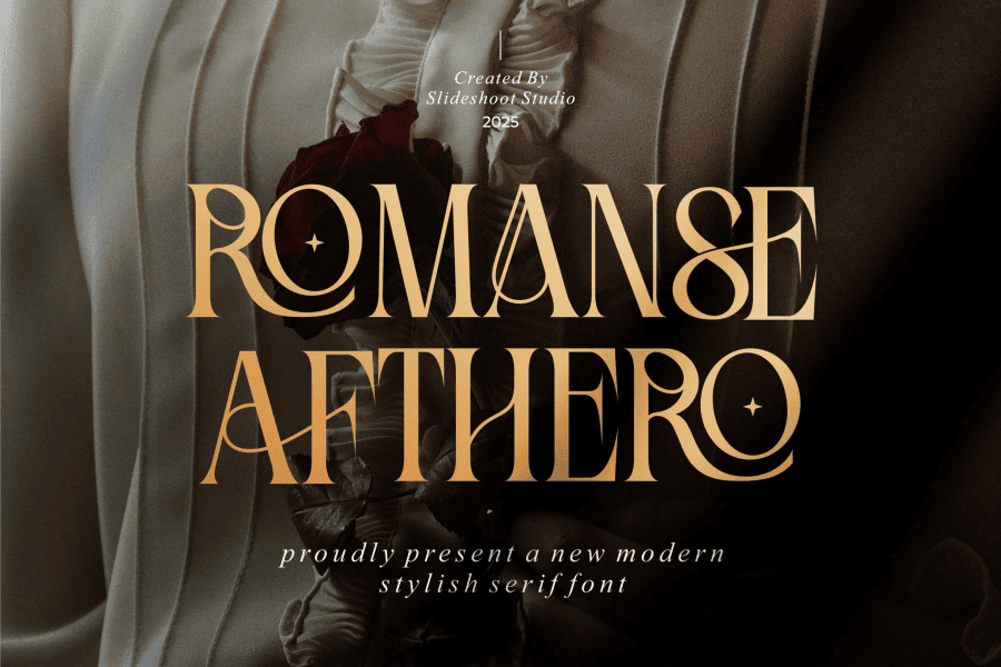 Romanse Afthero Font · 1001 Fonts