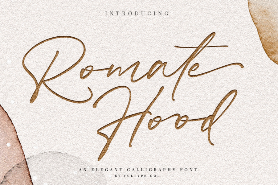 Romate Hood Font · 1001 Fonts