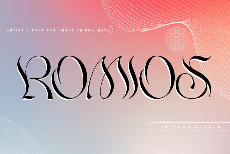 Romios-Personal use Font · 1001 Fonts