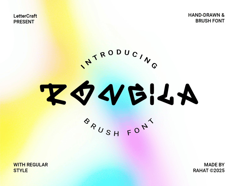 Rongila Font · 1001 Fonts