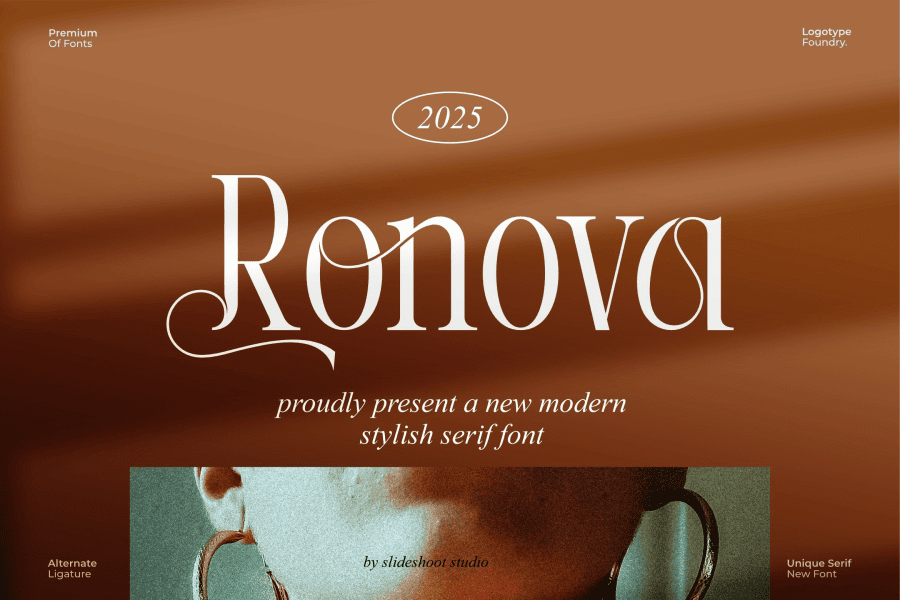 Ronova Font · 1001 Fonts