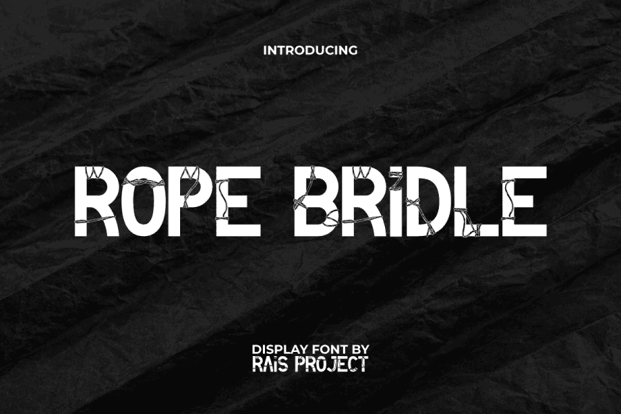 2 Free Poster, Rope Fonts · 1001 Fonts