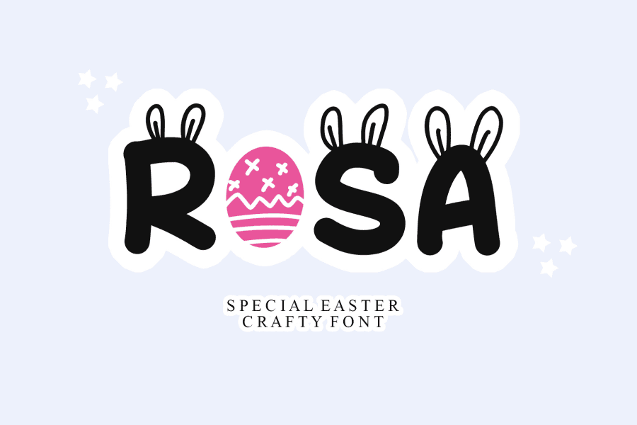 Rosa Font · 1001 Fonts