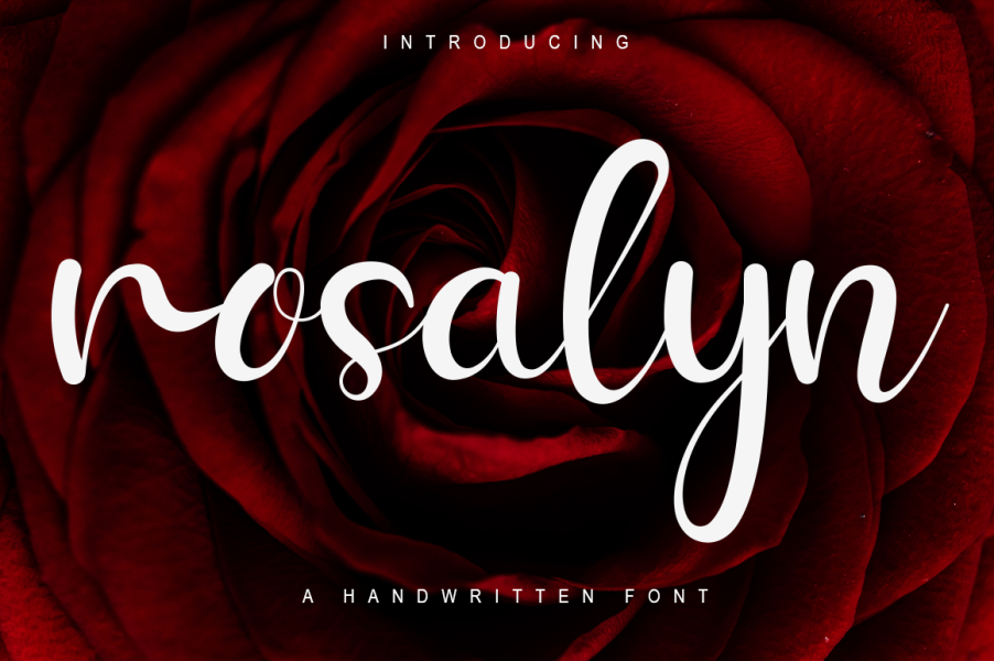 Rosalyn Font · 1001 Fonts