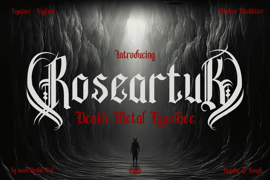 6 Free Gothic, Nightmare, Serif Fonts · 1001 Fonts