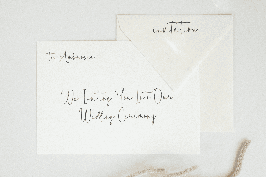Rosemary Script Font · 1001 Fonts