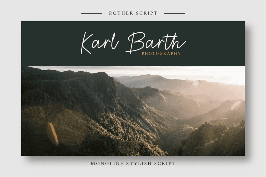 Rother Font · 1001 Fonts