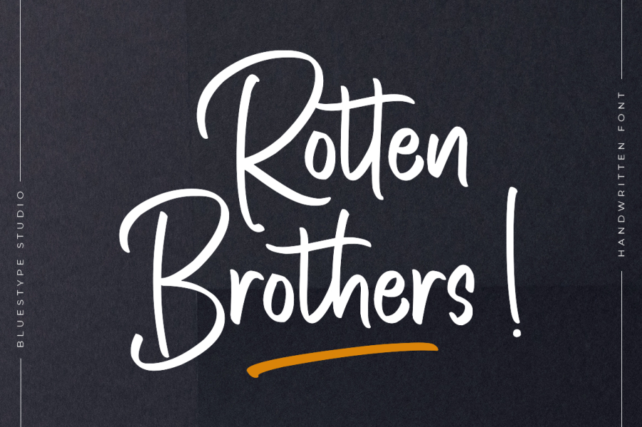 Rotten Brothers Font · 1001 Fonts
