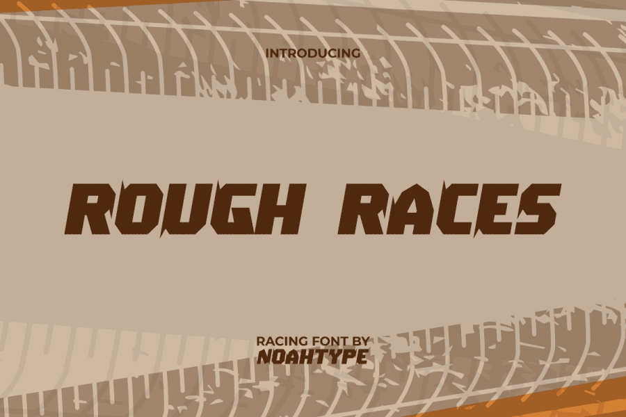 Rough Races Demo Font · 1001 Fonts