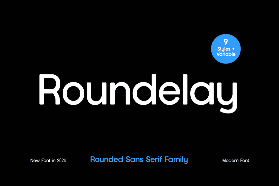 Roundelay Font Family · 1001 Fonts