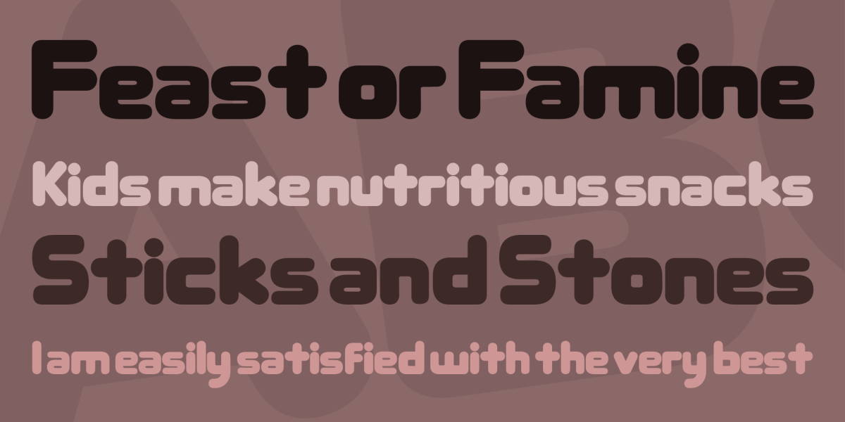 RoundFit Lowercase Font · 1001 Fonts