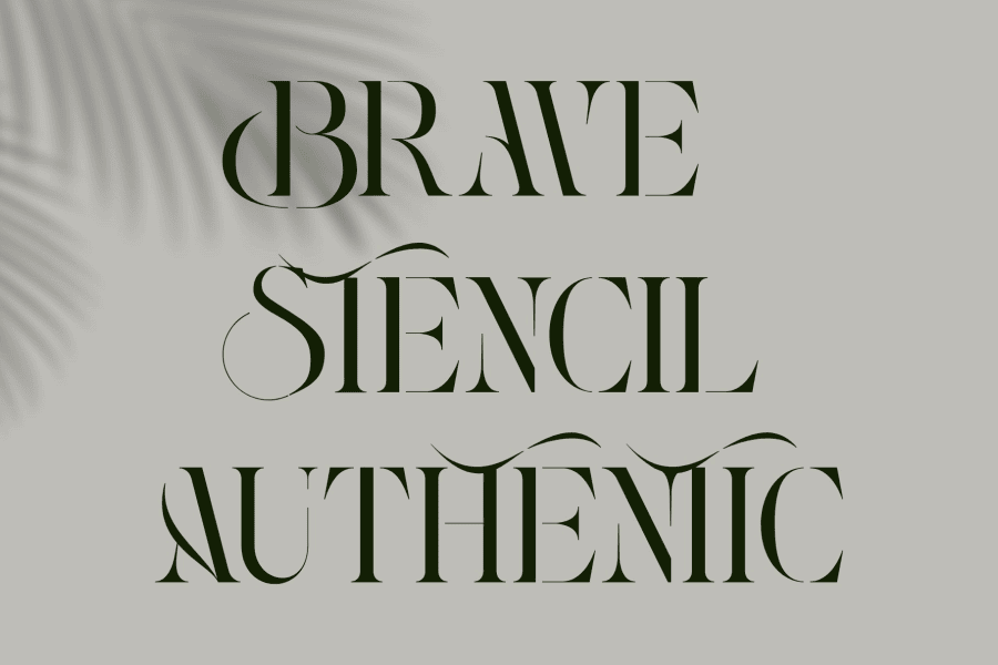 Roxer Stencil - Demo Version Font · 1001 Fonts