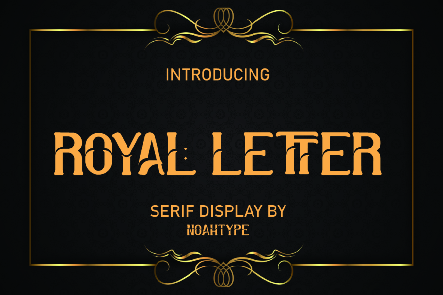 Royal Letter Demo Font · 1001 Fonts