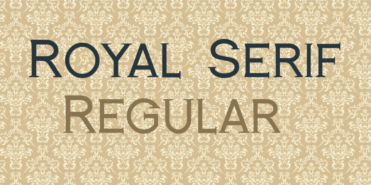 Royal Serif Font · 1001 Fonts