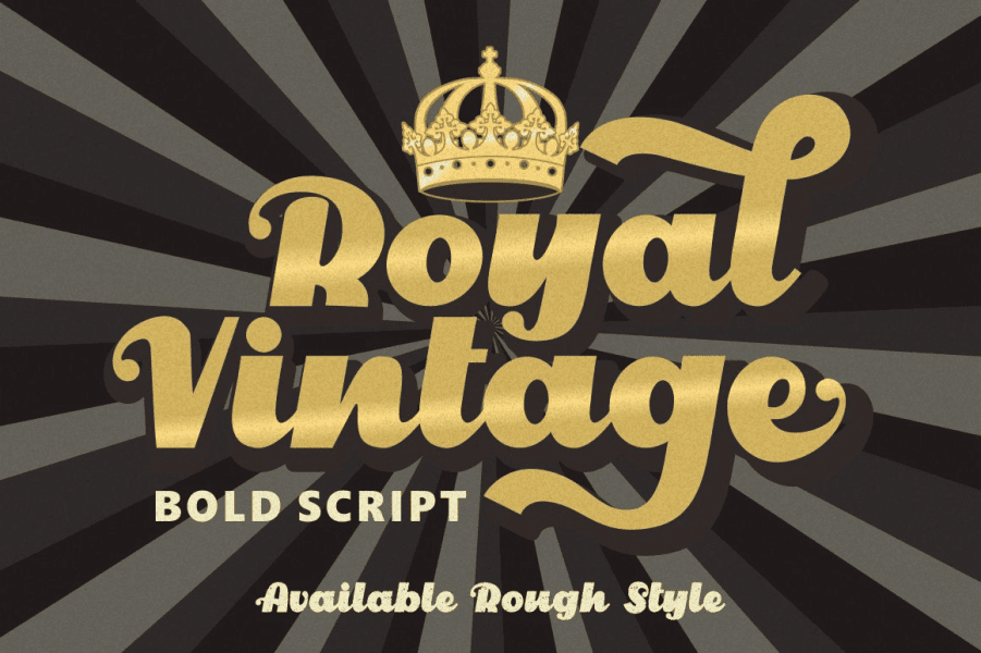 Royal Vintage Font · 1001 Fonts