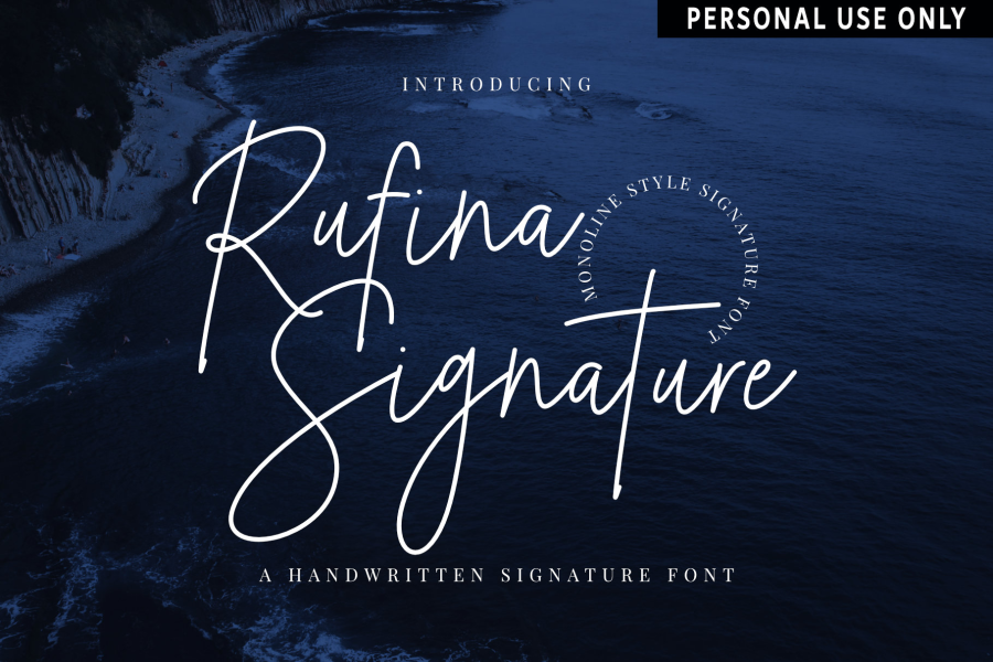 Rufina Signature Font · 1001 Fonts