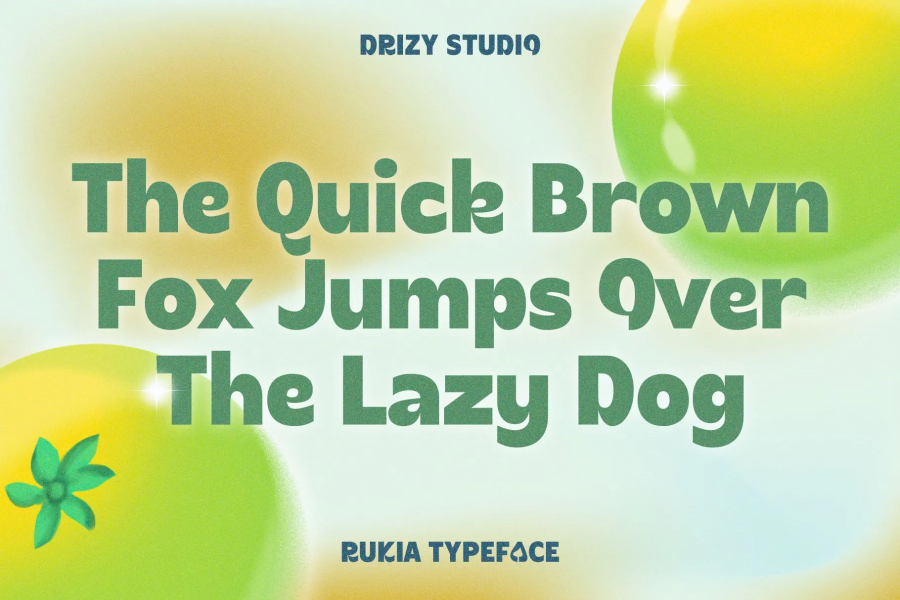 Rukia Font · 1001 Fonts
