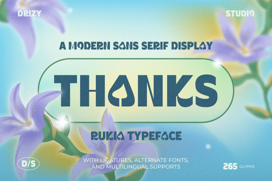 Rukia Font · 1001 Fonts