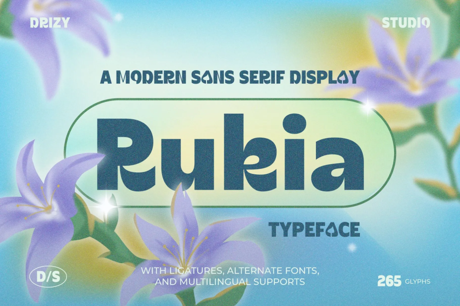 Rukia Font · 1001 Fonts