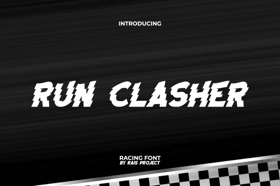 Run Clasher Demo Font · 1001 Fonts