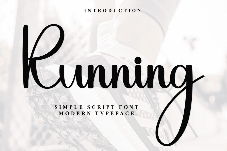 Running Out Font · 1001 Fonts