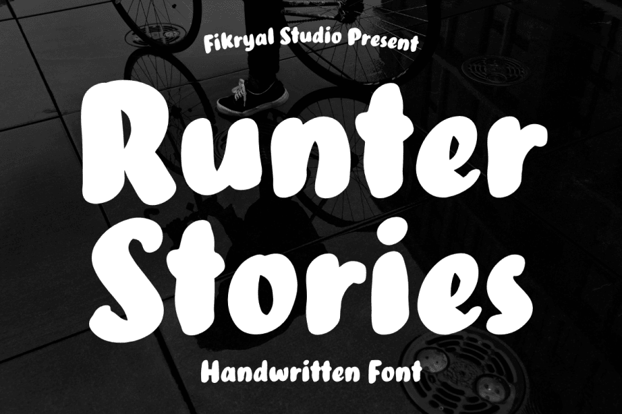 Runter Stories Font · 1001 Fonts
