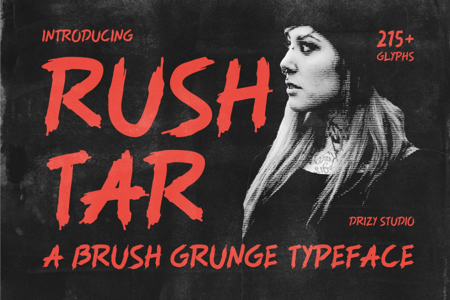 5 Free Grunge Pointillism Fonts · 1001 Fonts