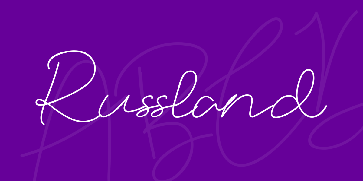 Russland Font · 1001 Fonts