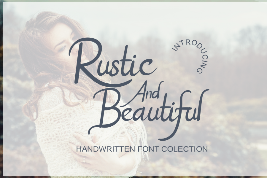 Rustic And Beautiful Font · 1001 Fonts